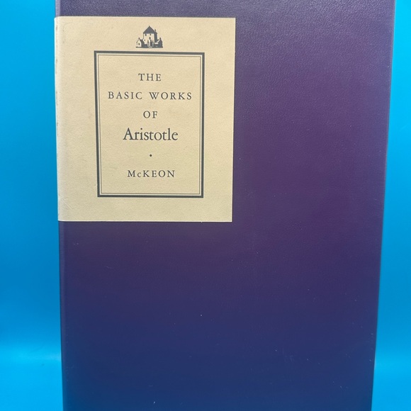 Aristotle | Other | Vintagethe Basic Works Of Aristotle Richard Mckeon ...